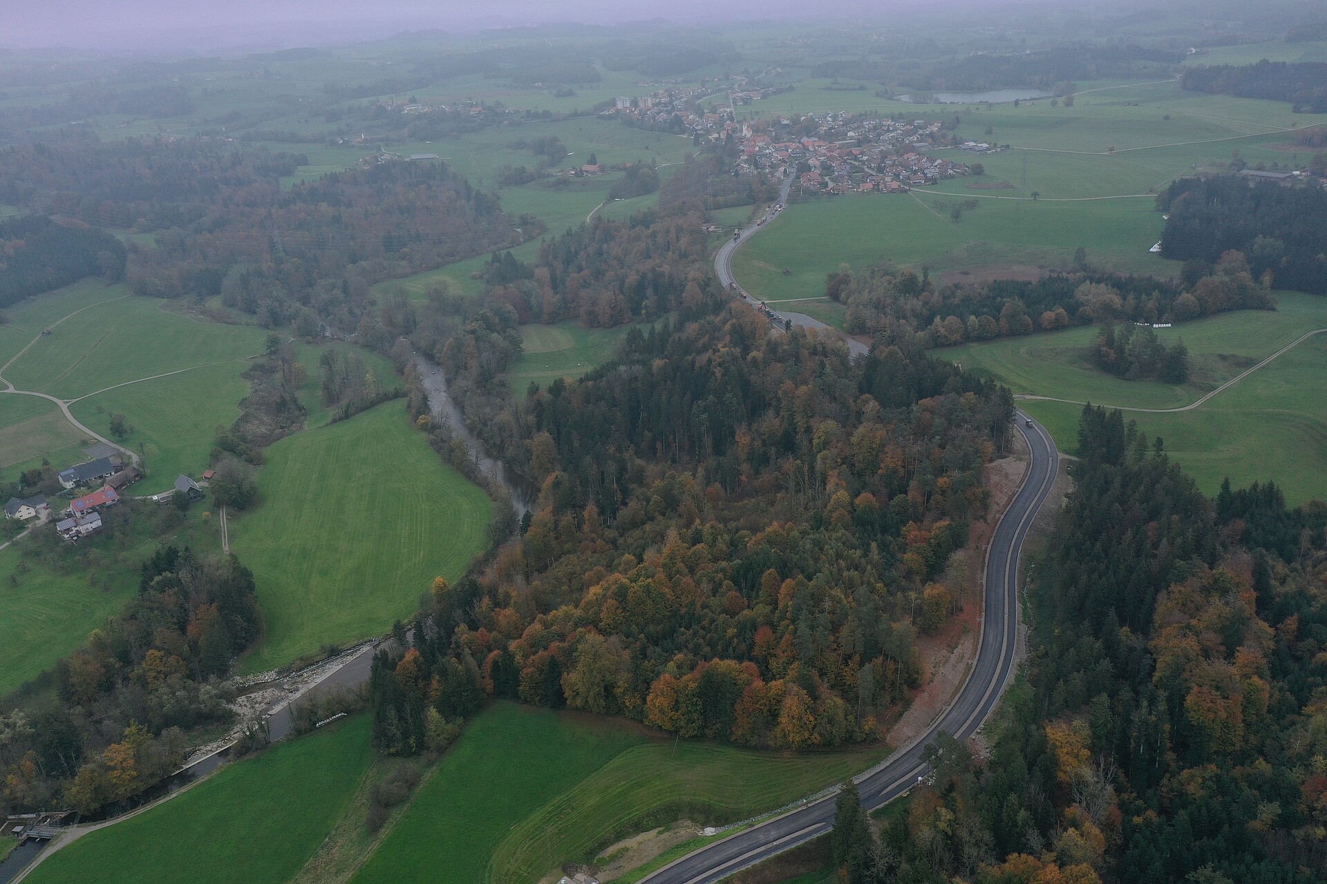 L 333, Ausbau zwischen Wangen-Pflegelberg und Primisweiler mit Bau ...